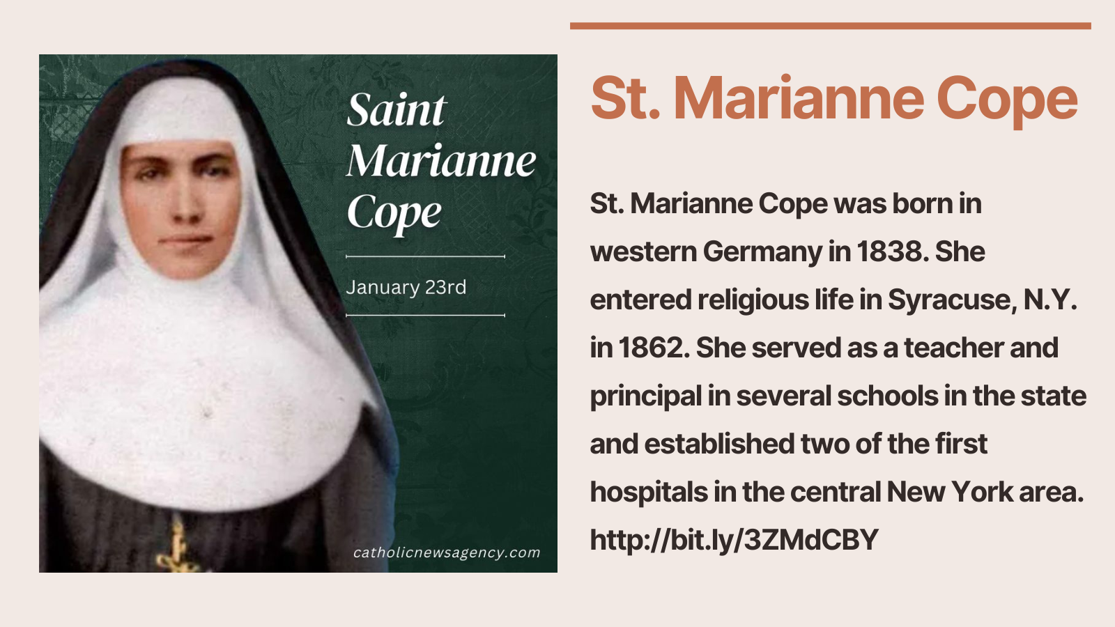 𝑺𝒕. 𝑴𝒂𝒓𝒊𝒂𝒏𝒏𝒆 𝑪𝒐𝒑𝒆 – Catholic Community of St. Stephen's – St. Patrick's