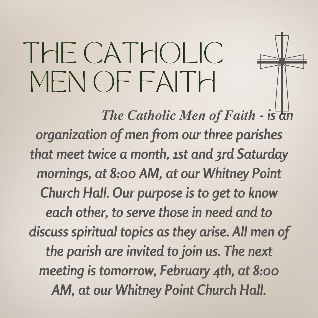 𝑻𝒉𝒆 𝑪𝒂𝒕𝒉𝒐𝒍𝒊𝒄 𝑴𝒆𝒏 𝒐𝒇 𝑭𝒂𝒊𝒕𝒉 – Catholic Community of St. Stephen's – St ...