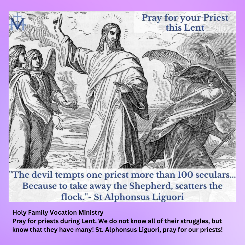 Pray for priests during Lent – Catholic Community of St. Stephen's – St ...