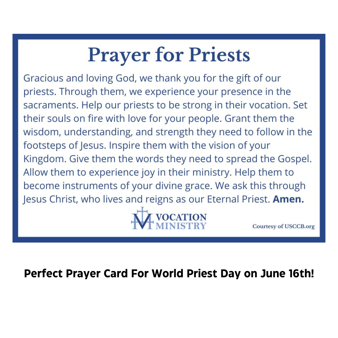 Perfect Prayer Card – Catholic Community of St. Stephen's – St. Patrick's