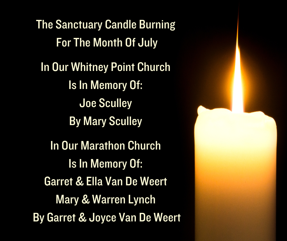 𝐓𝐡𝐞 𝐒𝐚𝐧𝐜𝐭𝐮𝐚𝐫𝐲 𝐂𝐚𝐧𝐝𝐥𝐞 𝐁𝐮𝐫𝐧𝐢𝐧𝐠 𝐅𝐨𝐫 𝐉𝐮𝐥𝐲 – Catholic Community of St ...