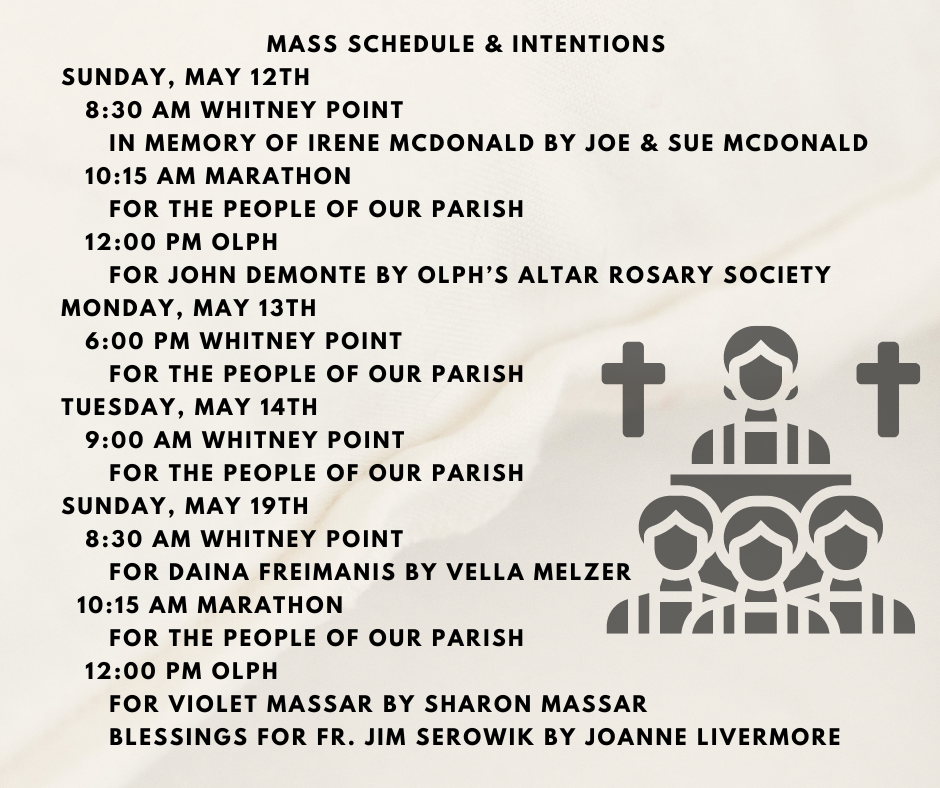 𝑴𝒂𝒔𝒔 𝑺𝒄𝒉𝒆𝒅𝒖𝒍𝒆 & 𝑰𝒏𝒕𝒆𝒏𝒕𝒊𝒐𝒏𝒔 – Catholic Community of St. Stephen's – St ...